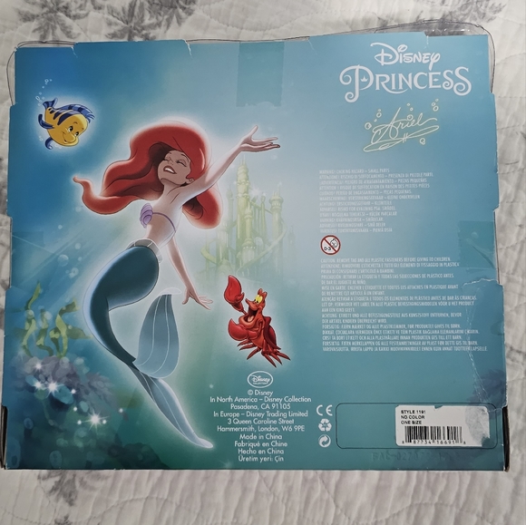 Disney | Toys | Disney Princess Exclusive Little Mermaid Figure Set 7 ...